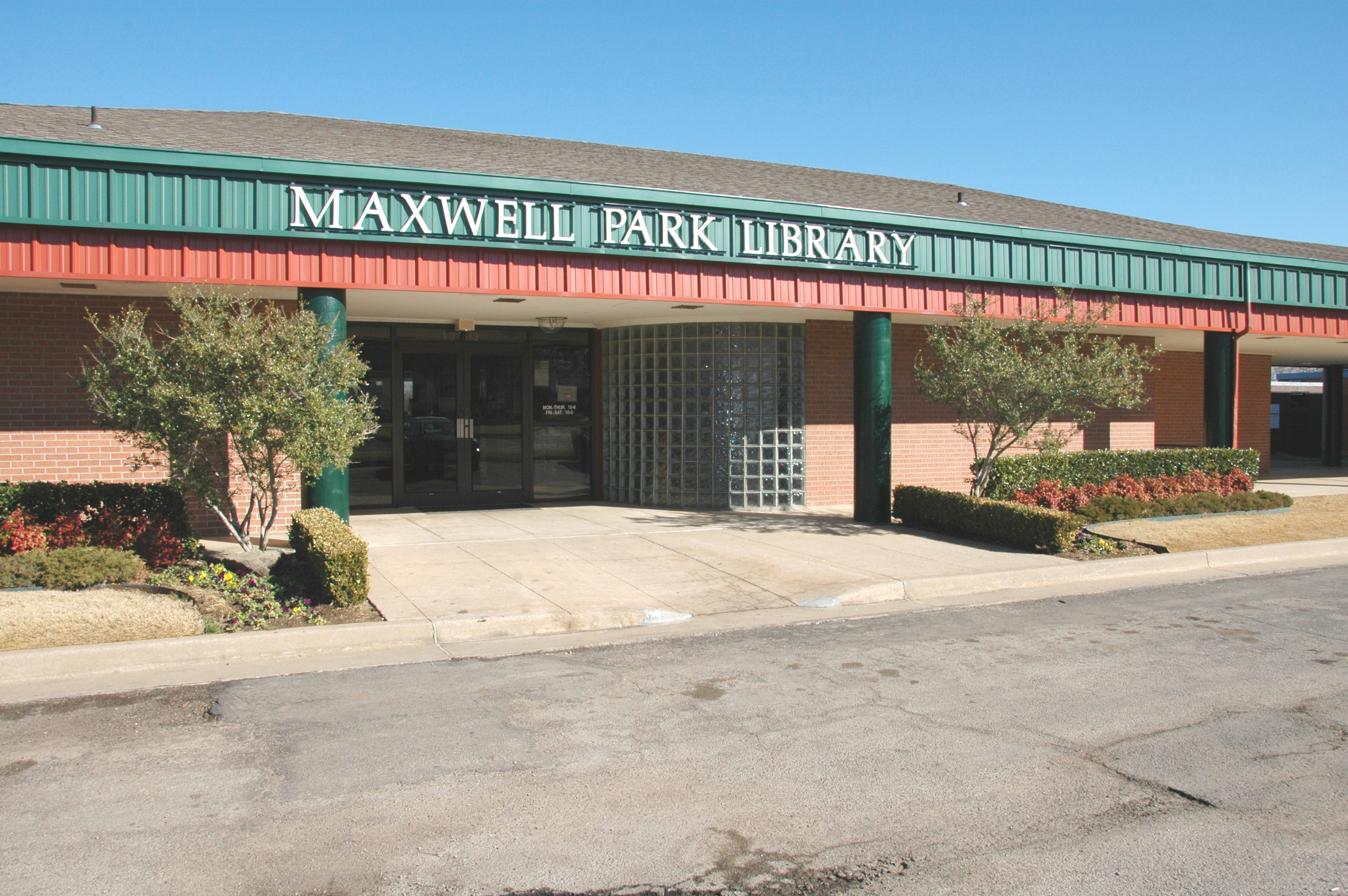 Maxwell Park Library | Tulsa Library
