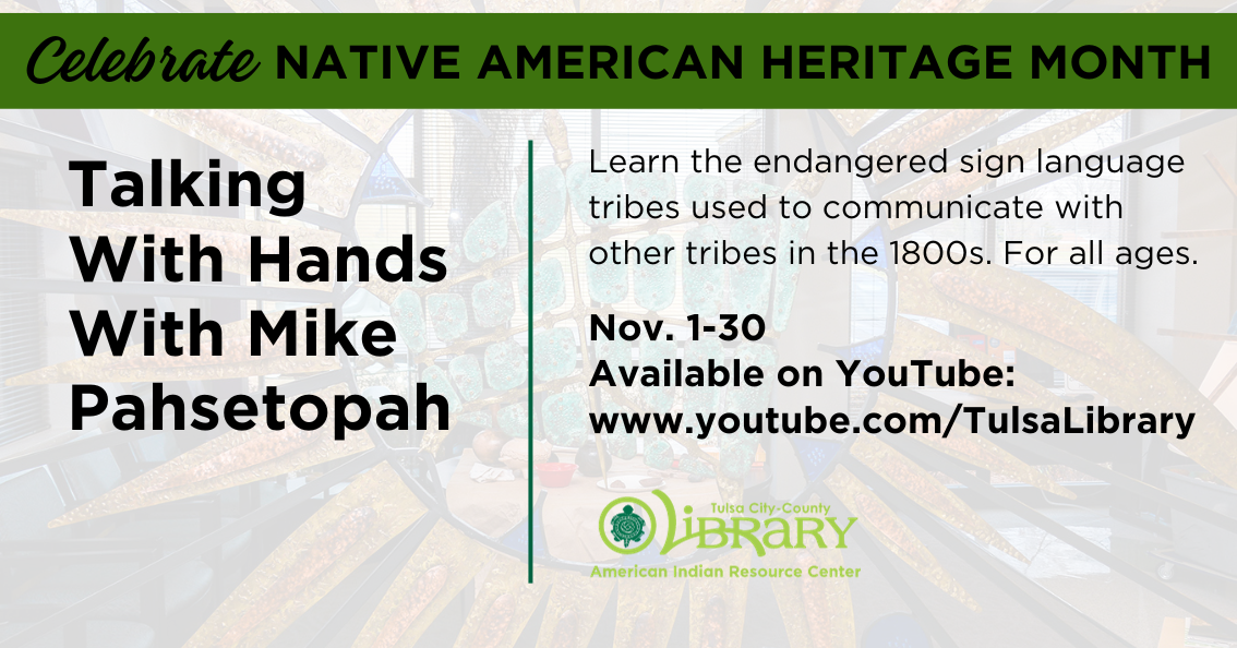 Native American Heritage Month | Tulsa Library