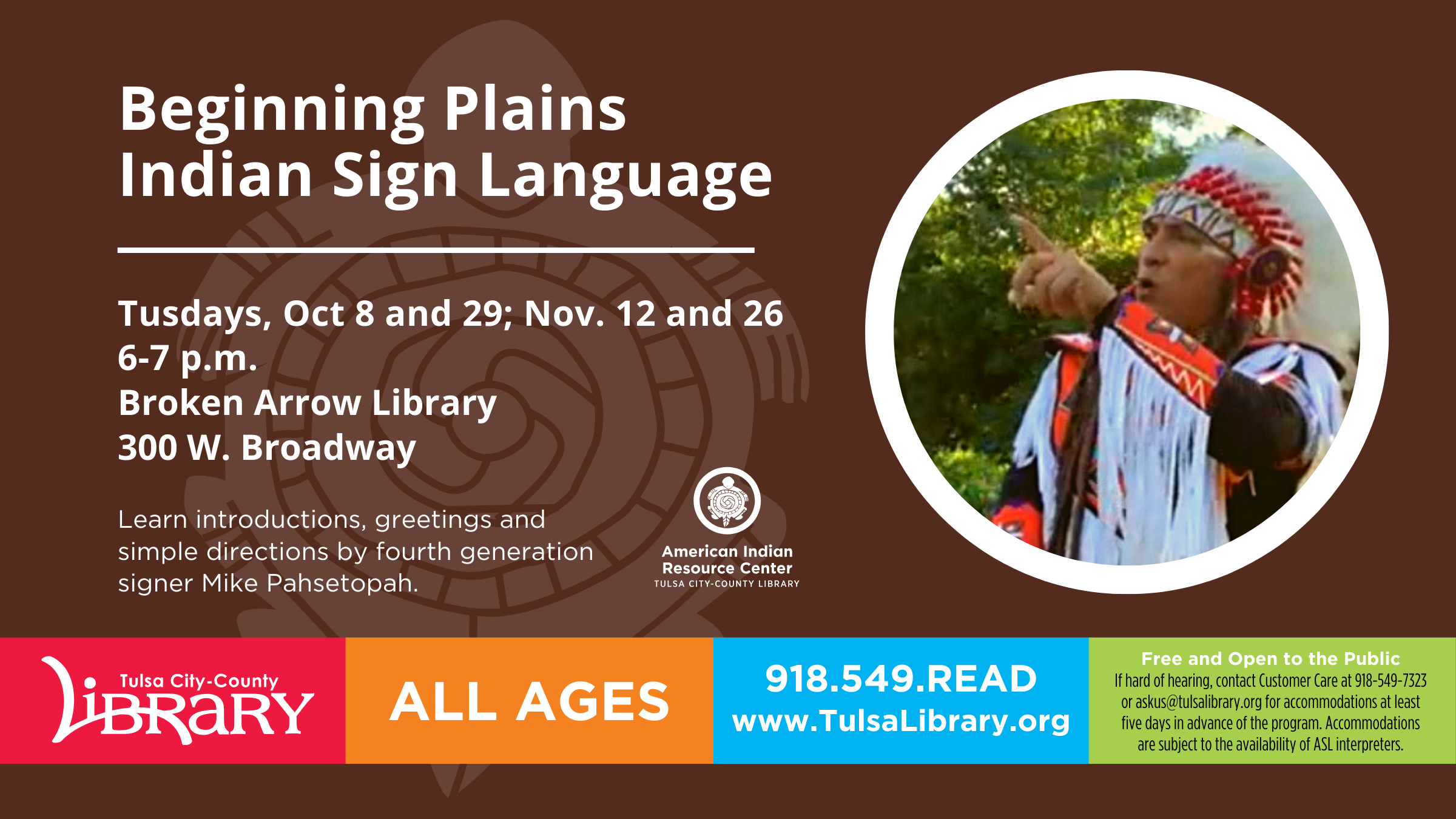 American Indian Resource Center | Tulsa Library