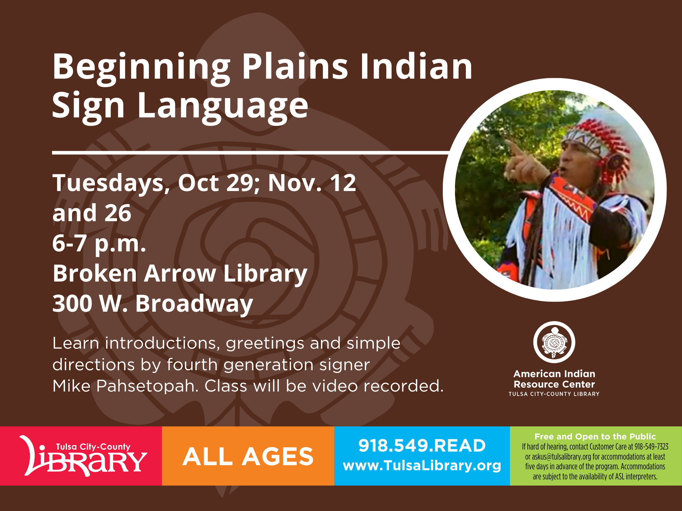 American Indian Resource Center | Tulsa Library