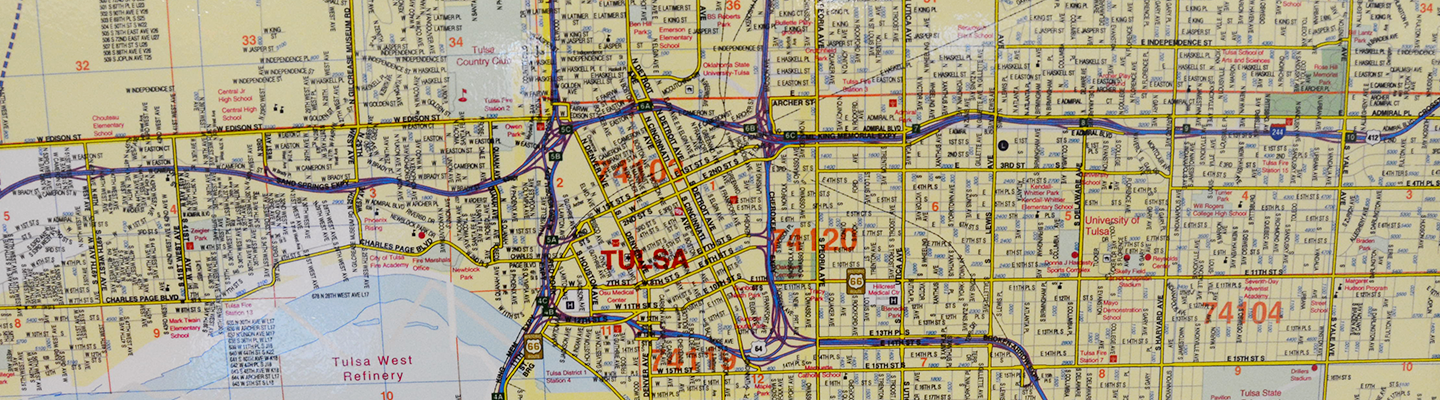 Oklahoma Geological and Mineral Maps Index | Tulsa Library